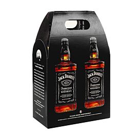 Jack Daniel's Old No 7 Tennessee Whiskey Twin Pack 2L